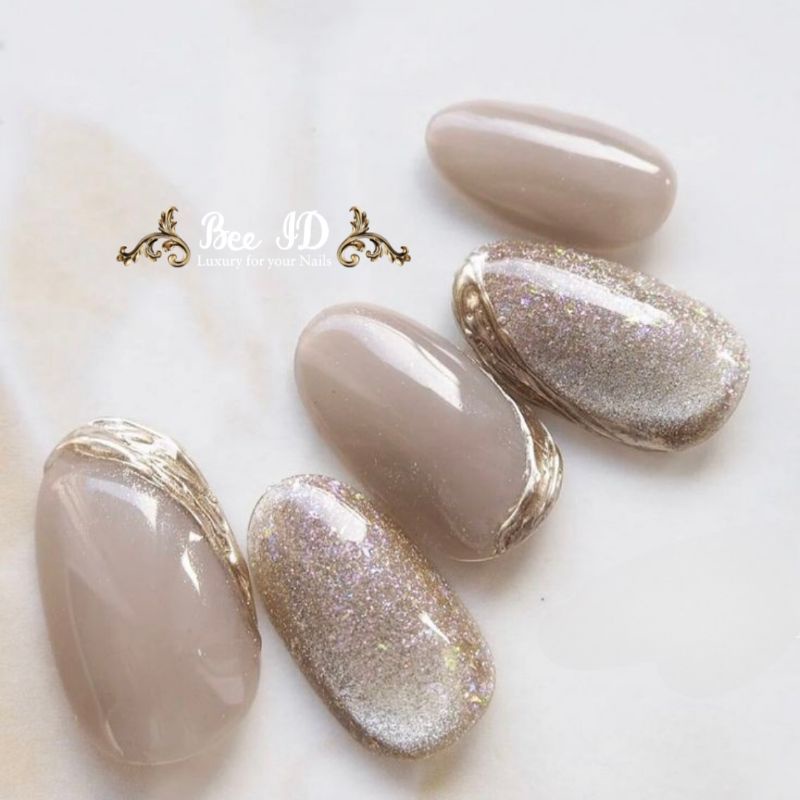 Jual Cat Eye Nude Cantik By Bee Id Fake Nails Premium 007 Shopee Indonesia