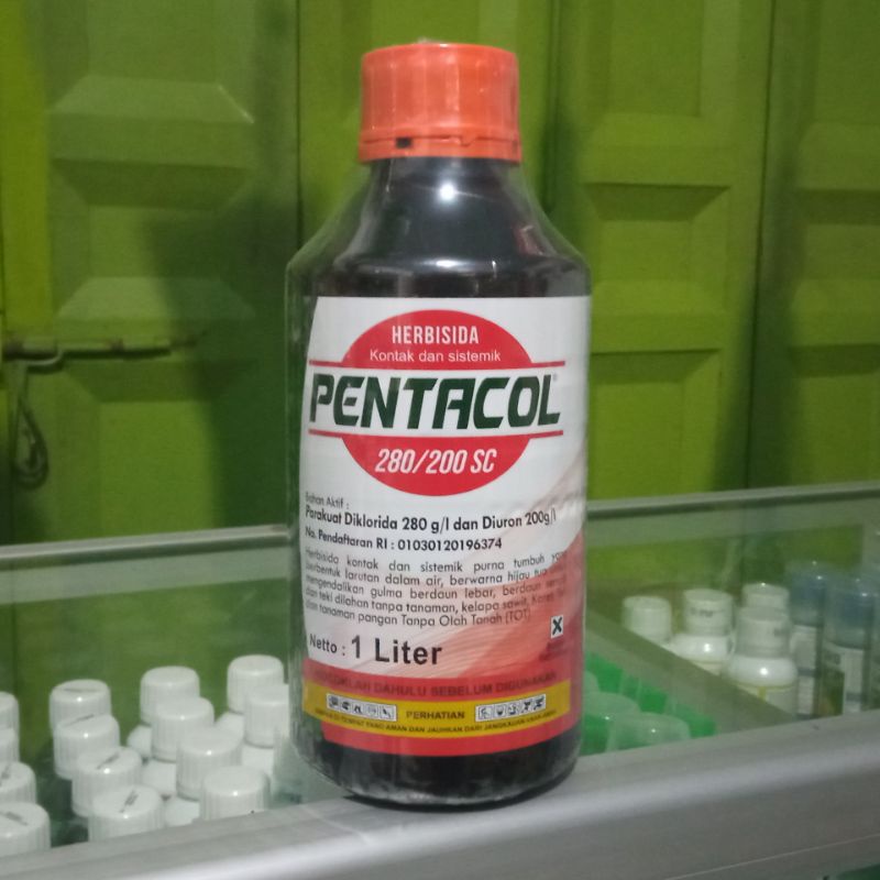 Jual Herbisida PENTACOL 280/200'SC Kemasan 1'Liter ( Bonus Sample Benih ...