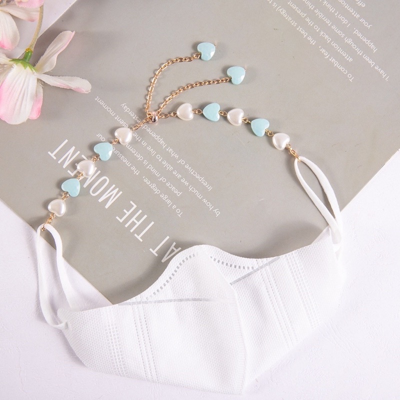Jual HIJAB KONEKTOR / KONEKTOR MASKER MANIK MUTIARA BUNGA / CONECTOR ...