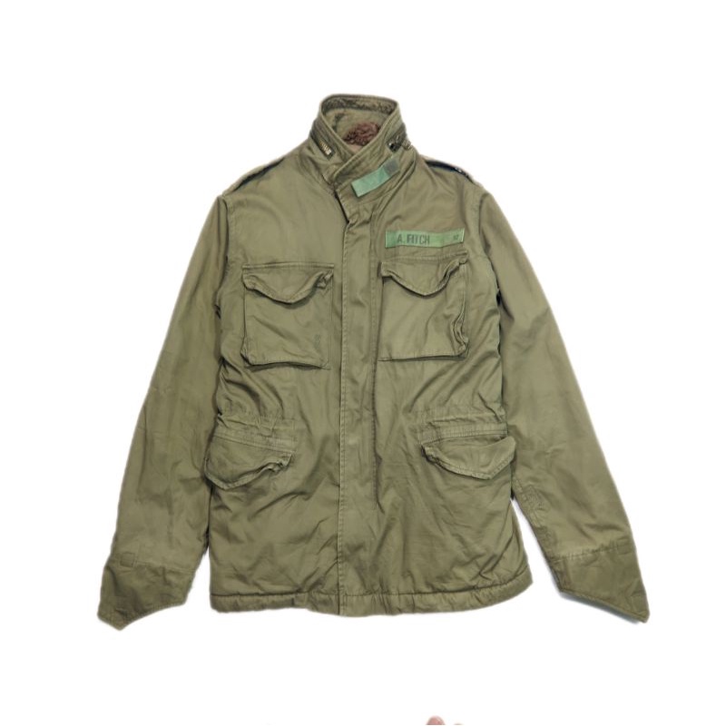 Jual Parka Facoup Abercrombie & Fitch Sherpa Field M65 Jacket - 76 cm x 58 cm | Shopee Indonesia