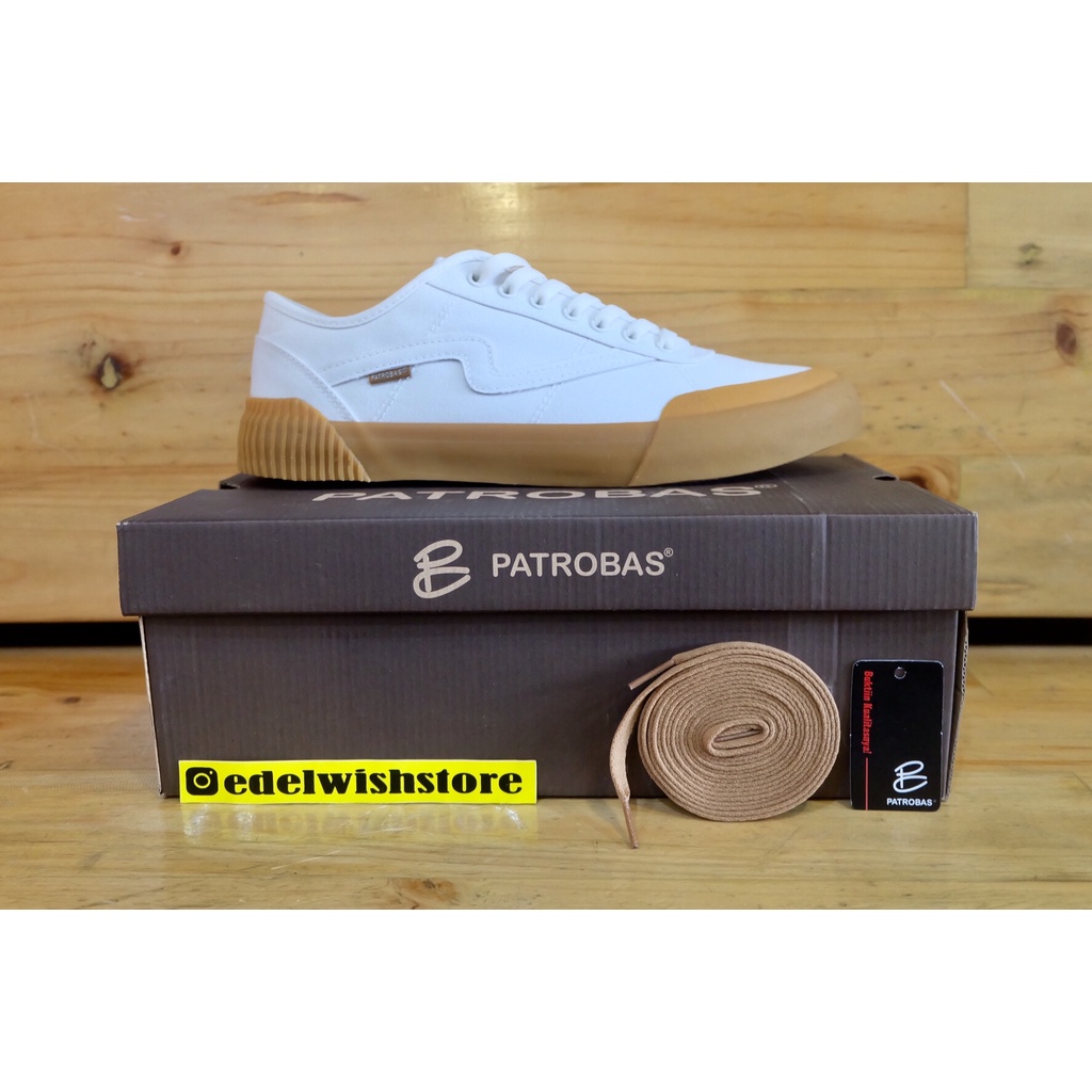 Jual Sepatu Distro || Keren || Pria Wanita || Patrobas Equip Low (White ...
