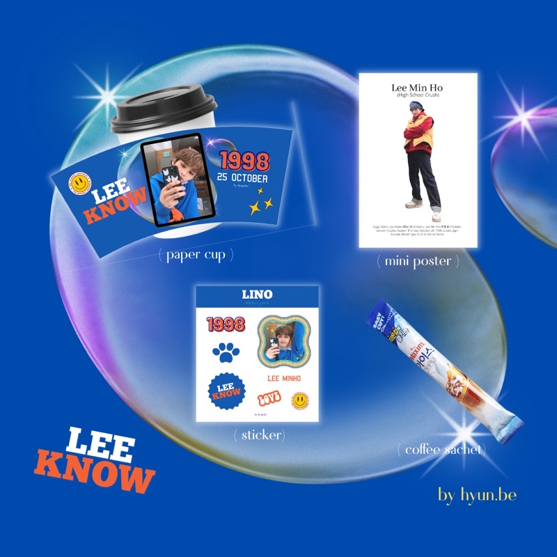 Jual Lee Know Stray Kids Birthday Paper Cup | Shopee Indonesia