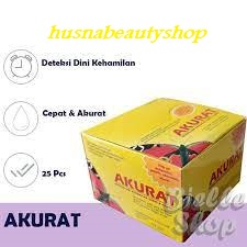 Jual Akurat Test Pack Perbox isi 25strip | Shopee Indonesia