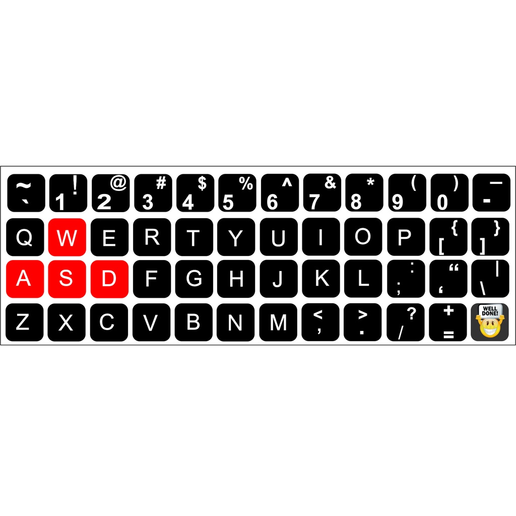 Jual COD Sticker Keyboard Korea dan stiker keyboard Arab | Shopee Indonesia