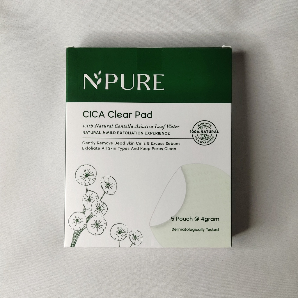 Jual NPURE Cica Clear Pad Sachet (Isi 5 Pcs) | Shopee Indonesia