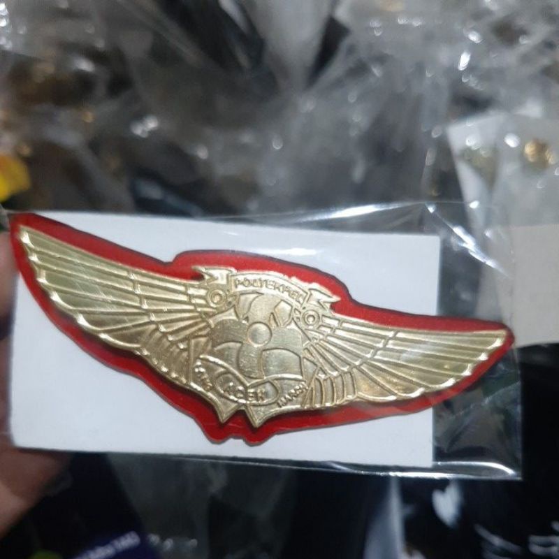 Jual wing poltekpel aceh 8cm begron merah 2milli(8.2cm) | Shopee Indonesia