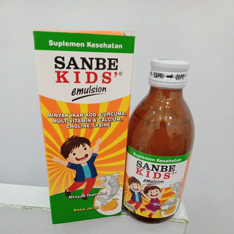 Jual Sanbe kids emulsion 200ml | Shopee Indonesia