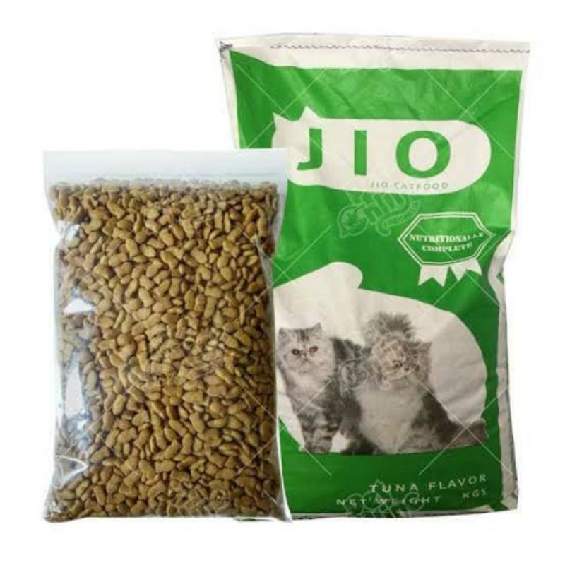 Jual Jio cat food 1kg repack Original | Shopee Indonesia