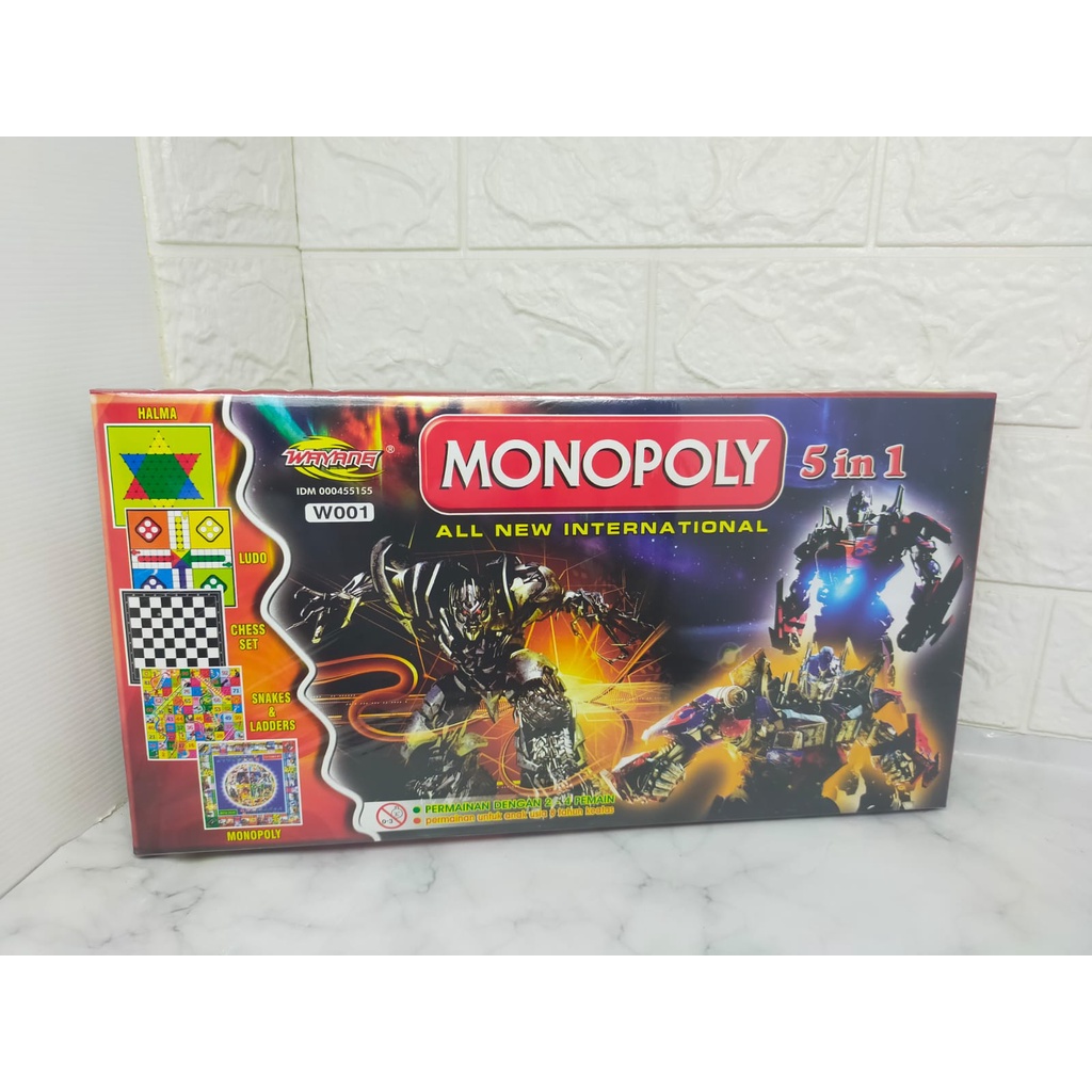 Jual MONOPOLY 5IN1 - Mainan Anak Monopoly Keren Murah Berkualitas ...