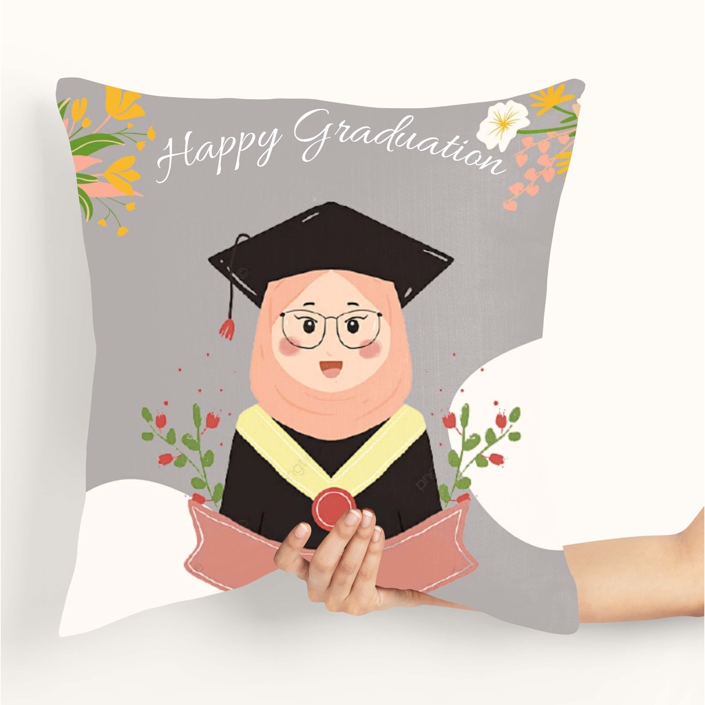 Jual BANTAL GRADUATION / BANTAL FOTO PRINTING / BANTAL CUSTOM PRINTING ...