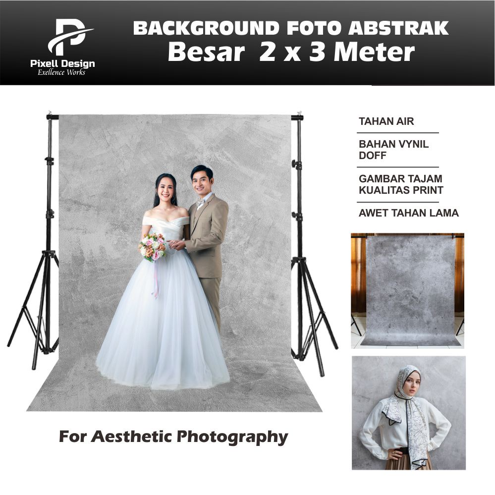 Jual Background Foto Aesthetic Besar 2 x 3 Meter Abstrak Waterproof / Backdrop Studio / Dekorasi ...