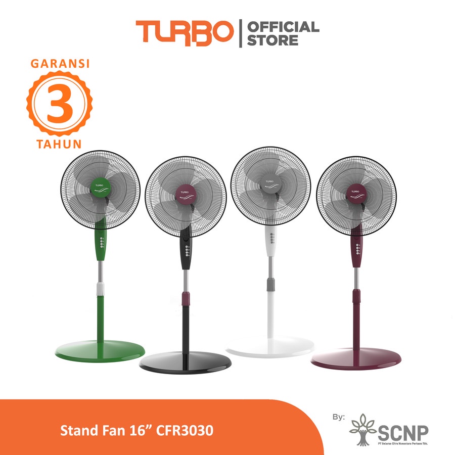 Jual KIPAS ANGIN BERDIRI / STAND FAN TURBO CFR-3030 / CFR3030 ( 16 Inch ...