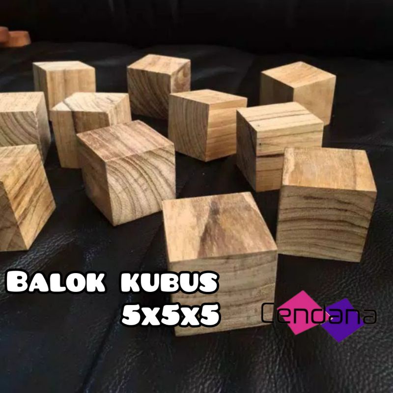 Jual BALOK KAYU KUBUS / MAINAN ANAK / KERAJINAN, Dll | Shopee Indonesia