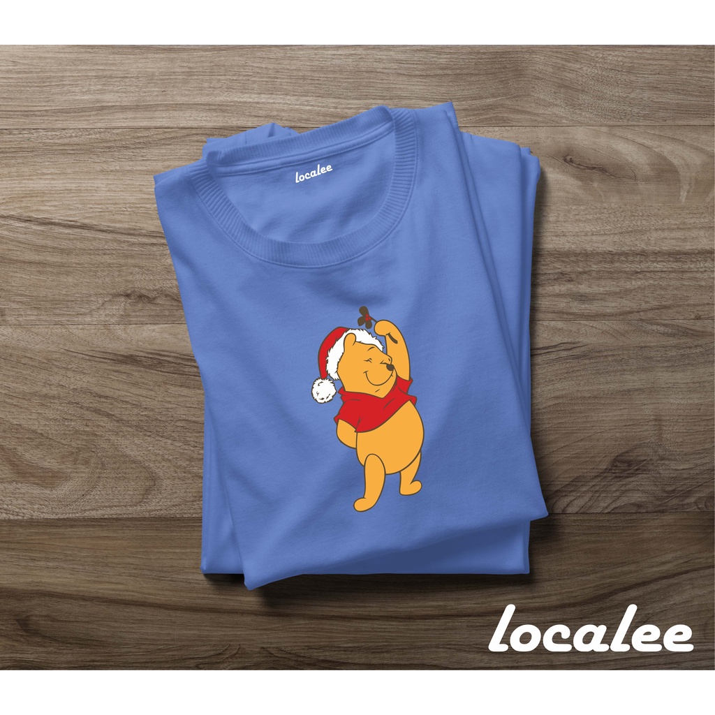 Jual POOH CHRISTMAS VIBES TSHIRT-KAOS SABLON NATAL WINNIE THE POOH ...