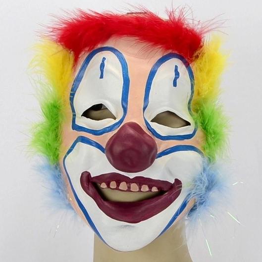 Jual TOL-60 topeng latex badut clown pesta halloween prank toy mask ...