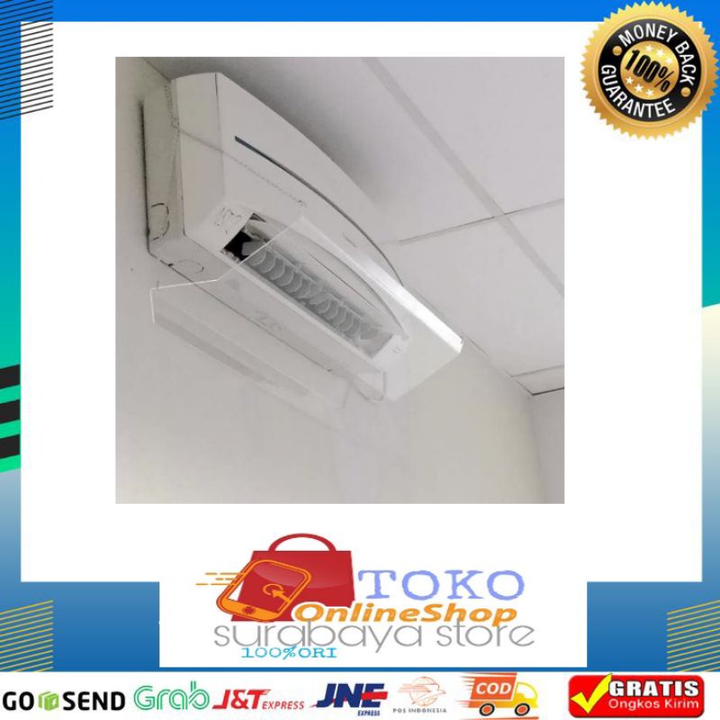 Jual acrylic ac /talang ac/penahan angin ac 80 cm | Shopee Indonesia