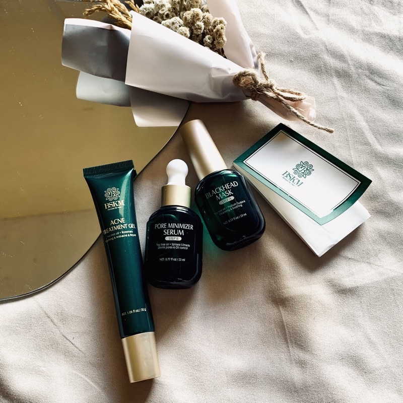 Jual Rangkaian BSKM untuk kulit berjerawat dan komedo (dapat 3 produk ...