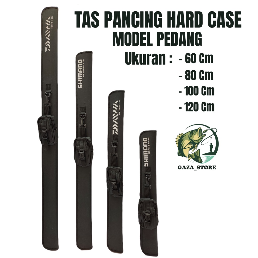 Jual Tas Pancing Hard Case Model Pedang Hitam Ukuran 60/80/100/120 Cm ...