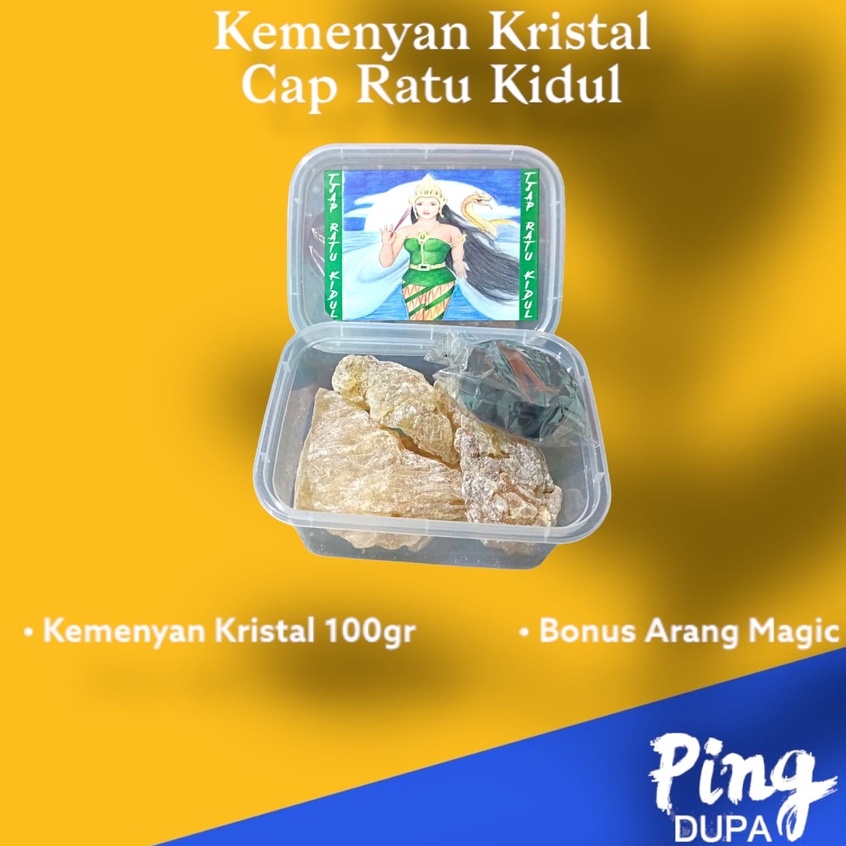 Jual Kemenyan Menyan Kristal Tjap Ratu Kidul Asap Semerbak | Shopee ...