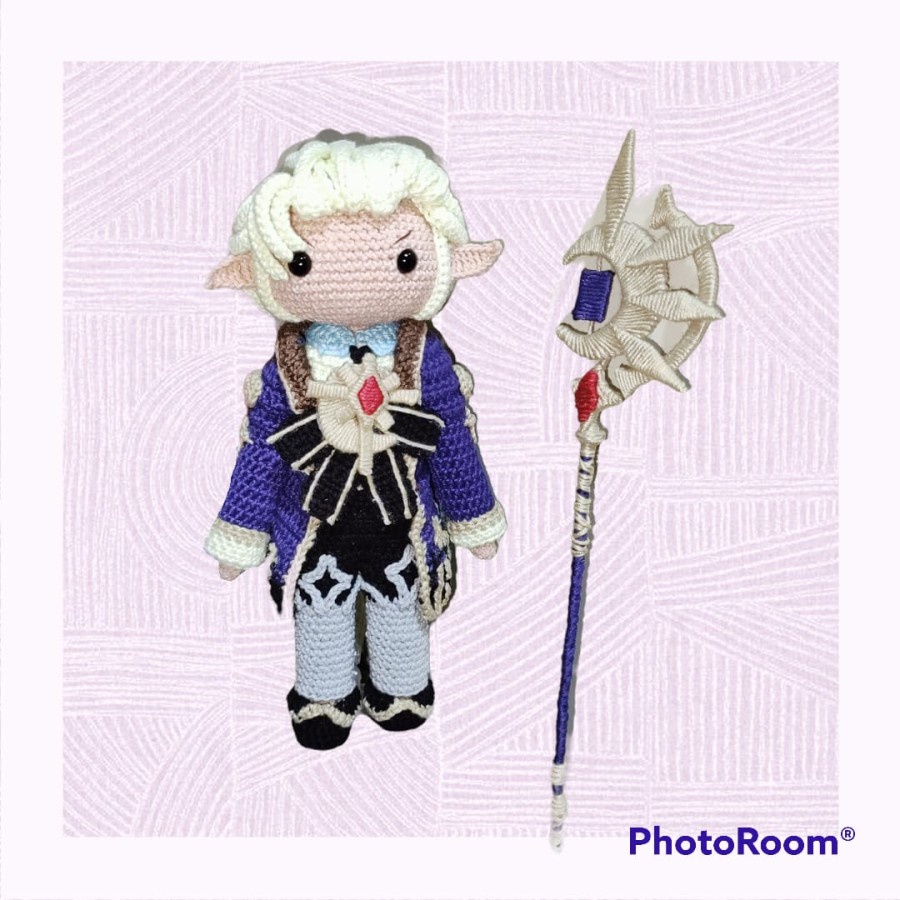 Jual CUSTOM ORDER CECILION BY MUIS GUNADIN / AMIGURUMI 22 CM | Shopee ...
