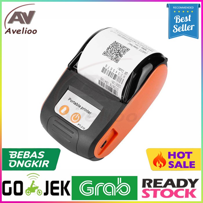 Jual GOOJPRT POS Bluetooth Thermal Receipt Printer 58mm - JP-PT210 | Shopee Indonesia