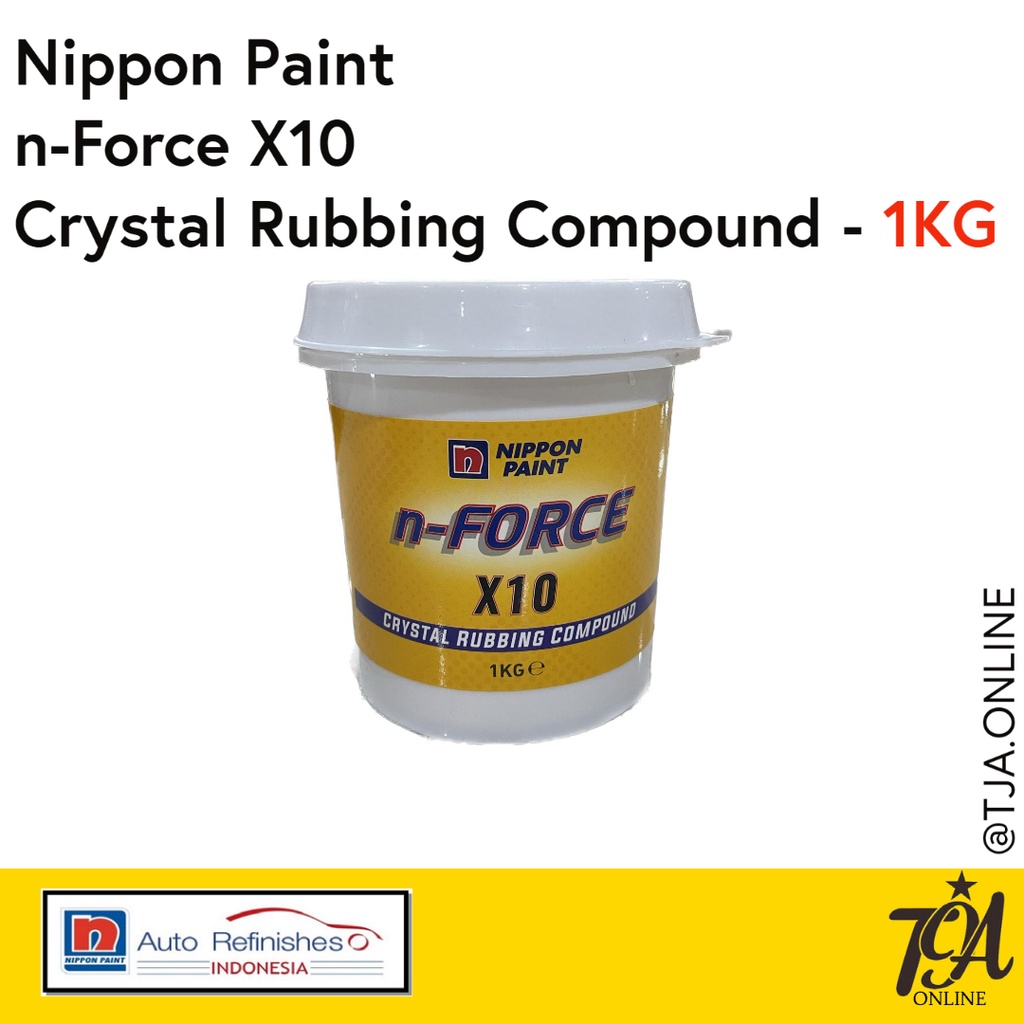 Jual Compound Mobil N Force X10 Crystal Rubbing Compound Nippon Paint - 1KG | Shopee Indonesia