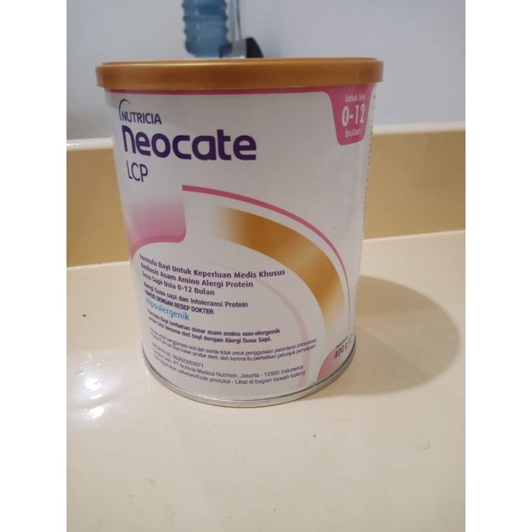 Jual PRELOVED NEOCATE LCP 400gr SUSU ALERGI BAYI HIPOALERGENIC | Shopee ...