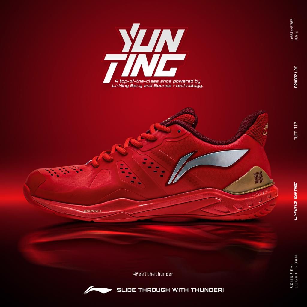 Jual sepatu Li-Ning Yun Ting | Shopee Indonesia