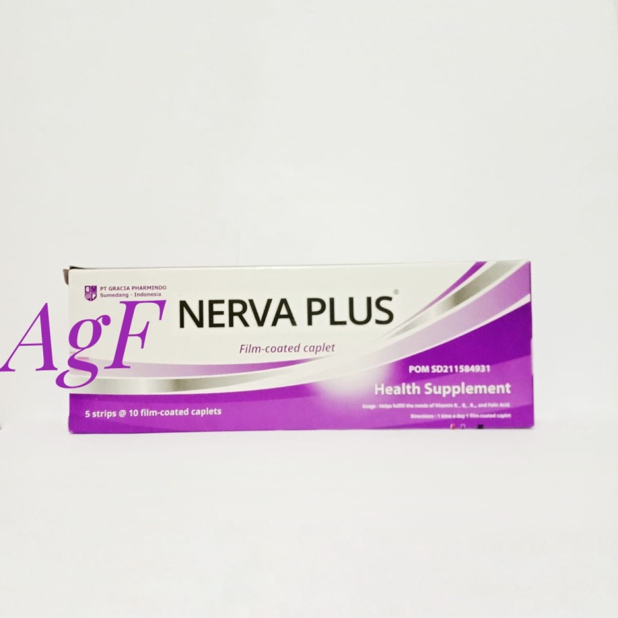 Jual Nerva Plus Captab isi 50 (Gracia) | Shopee Indonesia