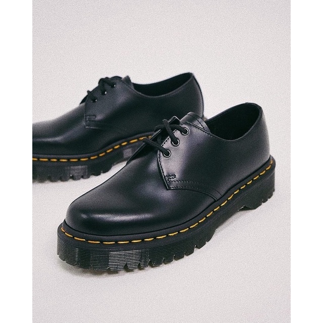 Jual Original Dr martens Docmart 1461 BEX black smooth | Shopee Indonesia