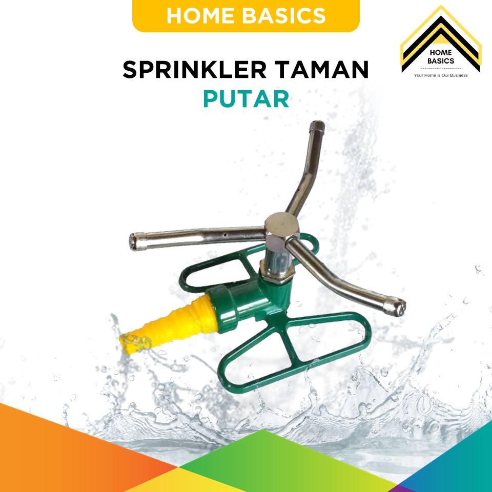 Jual Sprinkler Taman Putar / Alat Siram Taman / Rotary Sprinkler ...