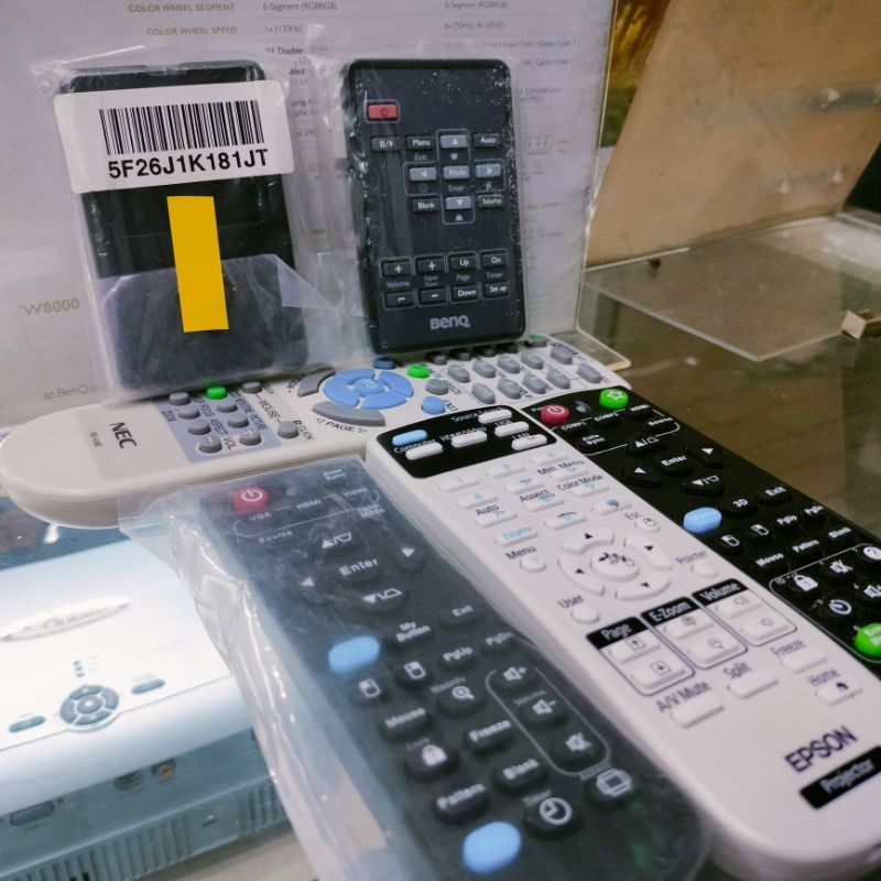 Jual REMOTE PROYEKTOR ORIGINAL BERBAGAI MERK | Shopee Indonesia