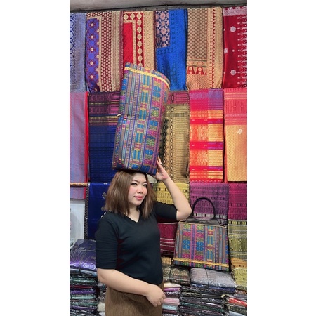 Jual Tandok Tas Batak isi 5 kg Beras Tandok Multifungsi dengan motif ...