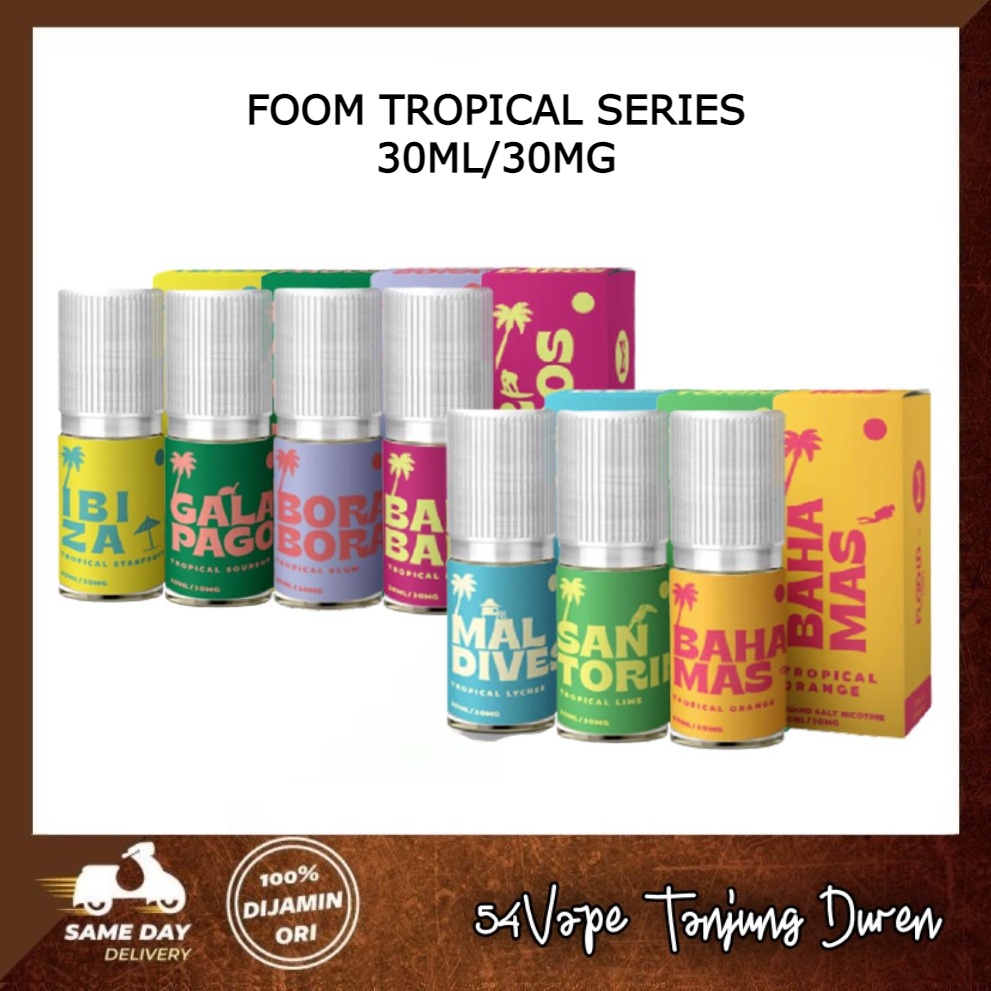 Jual FOOM TROPICAL SERIES SALT 30ML | Shopee Indonesia