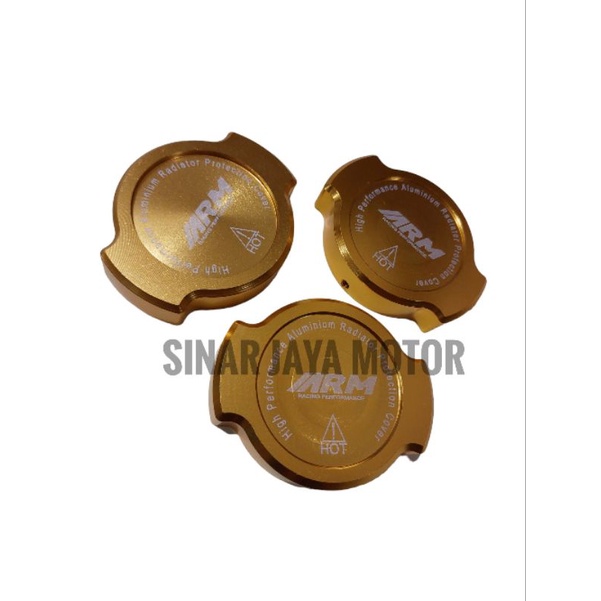 Jual radiator cap tutup radiator arm full cnc n max aerox pcx vario cbr ...