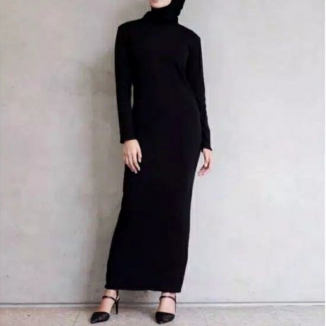 Jual (Etalase 1) LONG INNER DRESS SPAN/ BUSUI & NON BUSUI | Shopee ...