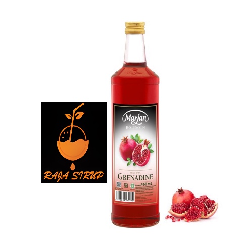 Jual Sirup Marjan Grenadine Boudoin 460ml | Shopee Indonesia