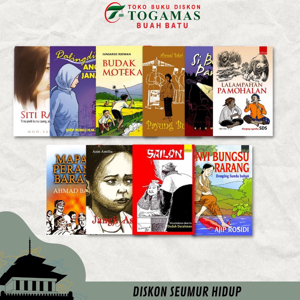 Jual KUMPULAN NOVEL SUNDA / CARPON SUNDA (4) - KIBLAT | Shopee Indonesia