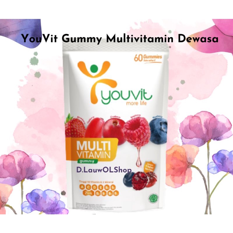 Jual Youvit Multivitamin Gummy Dewasa | Shopee Indonesia