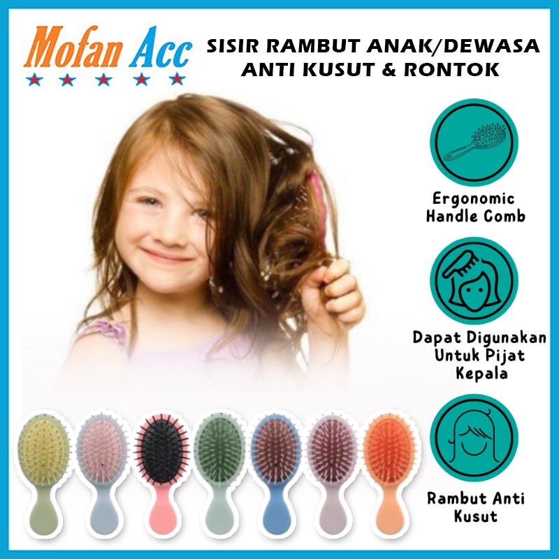 Jual Sisir Rambut Anak - Dewasa Anti Kusut / Peralatan Grooming Sisir ...