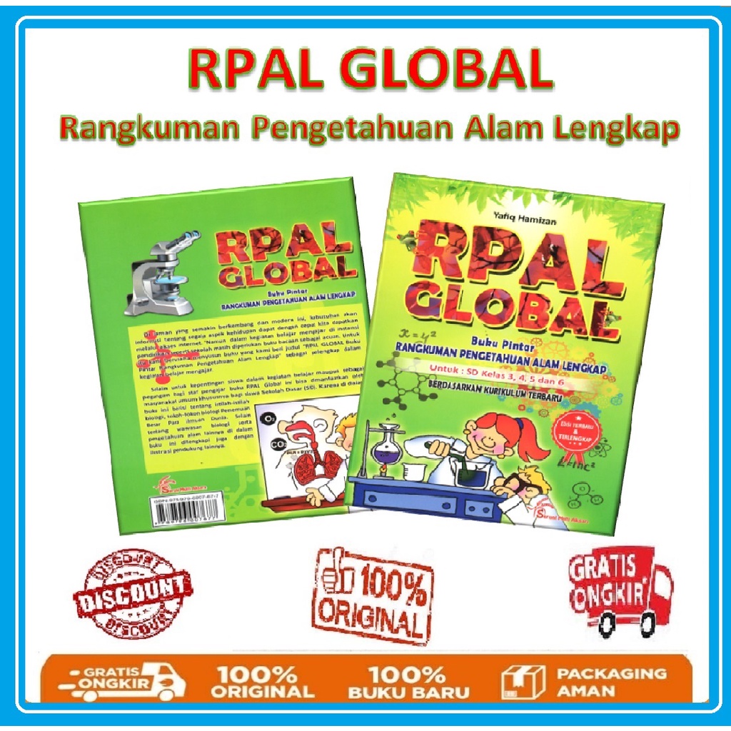 Jual diskon Buku RPAL GLOBAL - Rangkuman Pengetahuan Alam Lengkap ...