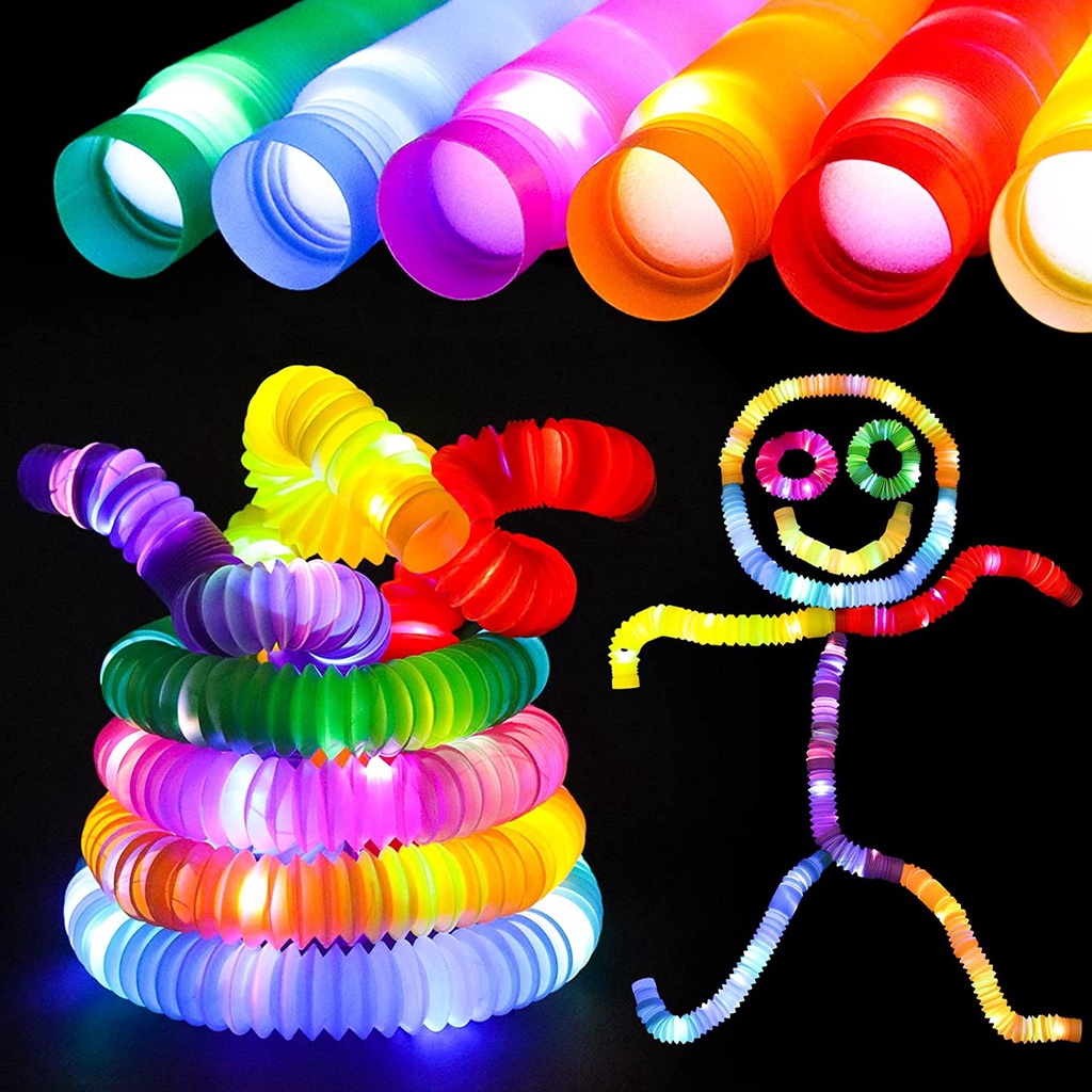 Jual POP LIGHT VIRAL Pop Light Tubes/ Pop Pipes LED 3 mode menyala ...