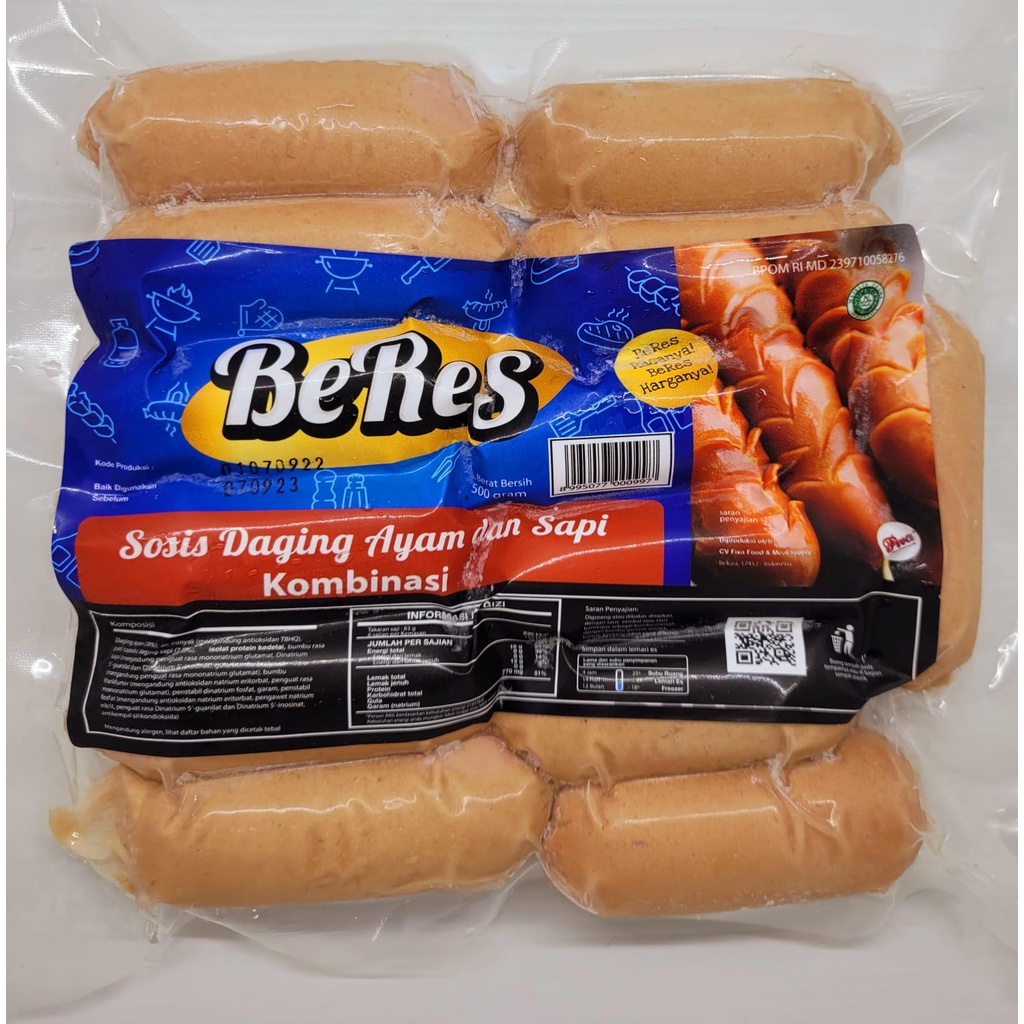 Jual SOSIS BERES 500 GR (ISI 24 PCS) | Shopee Indonesia
