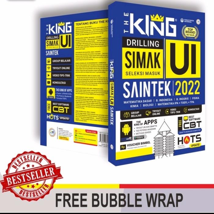 Jual Books Buku The King Drilling Simak Ui (Saintek) 2022.(No Bonus) | Shopee Indonesia
