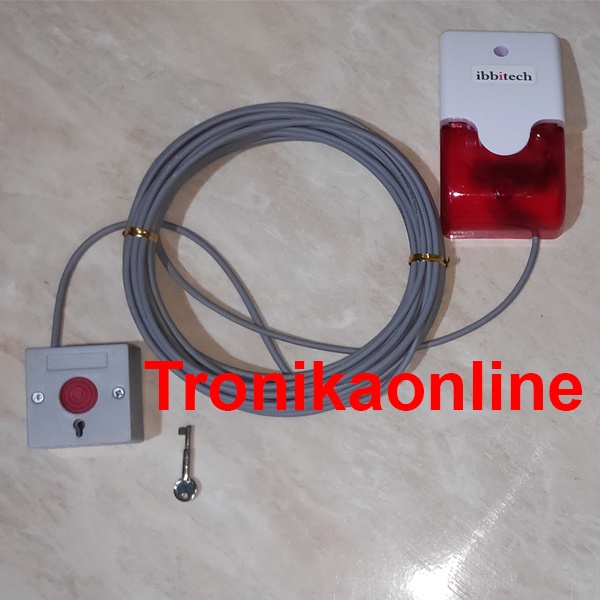 Jual Panic Button Key Alarm Set Tombol Panik Button Key Siap Pakai