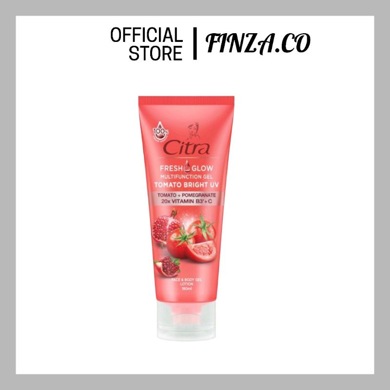 Jual Citra Fresh Glow Multifunction Gel Tomato Bright UV 180ml | Shopee ...
