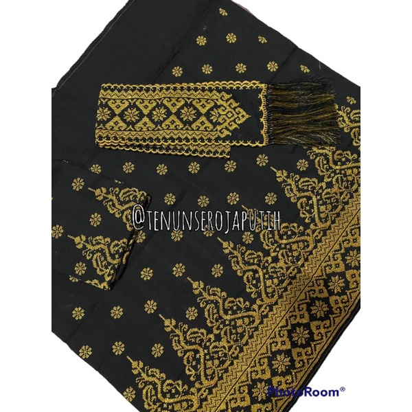 Jual kain songket tenun bengkalis riau (set mamapapa) | Shopee Indonesia