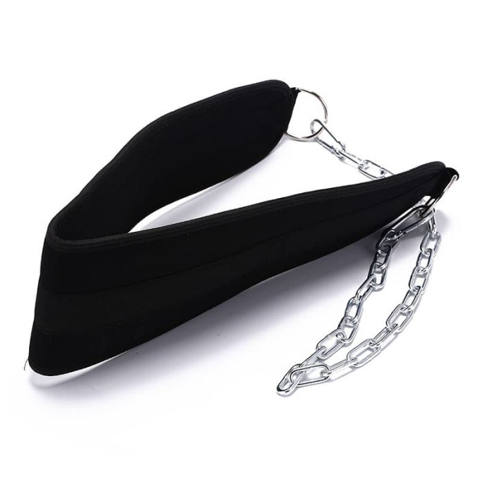 Jual Dip Dips Dipping Belt Chain Pull Up Sabuk Beban Rantai Fitness Gym ...