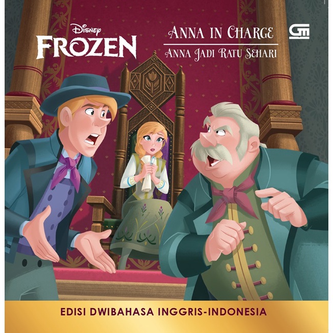 Jual Gramedia - Frozen: Anna Jadi Ratu Sehari The Walt Disney Company ...