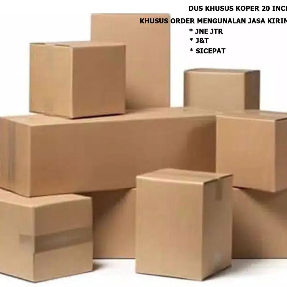 Jual TAMBAHAN KARDUS UNTUK PACKING KOPER 20 INCH ABS/ FIBER (1PC) | Shopee Indonesia